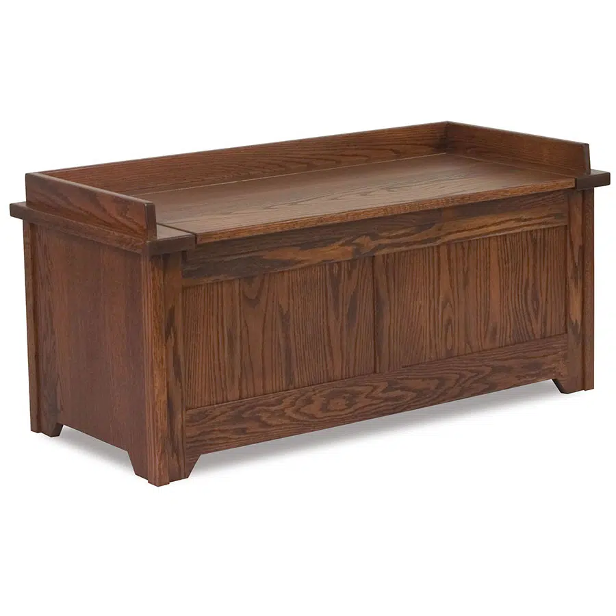 Shaker Chair Rail Bench - Covered Bridge Furniture - Amish Furniture ...