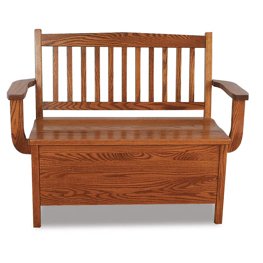 Royal Mission Bench - Covered Bridge Furniture