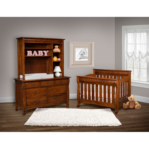 Castlebury Crib - Covered Bridge Furniture