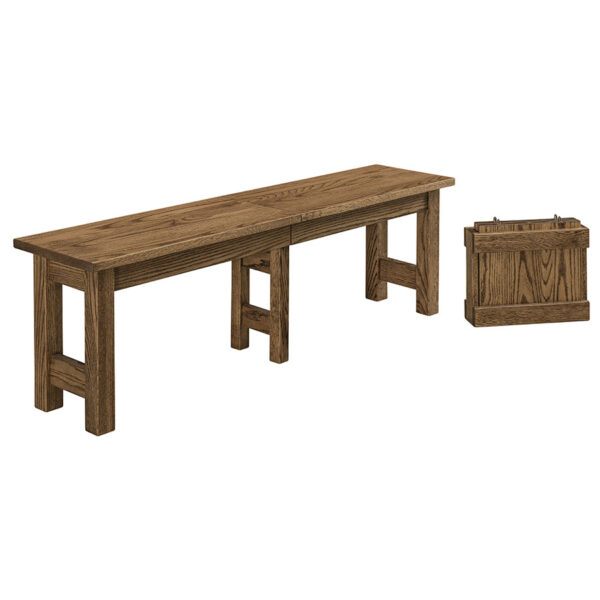 Logan Bench - Covered Bridge Furniture