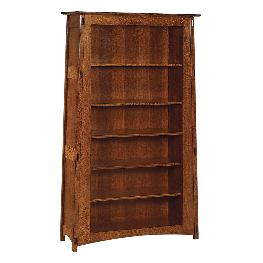 McCoy Open Bookcase - Covered Bridge Furniture - Amish Furniture for ...