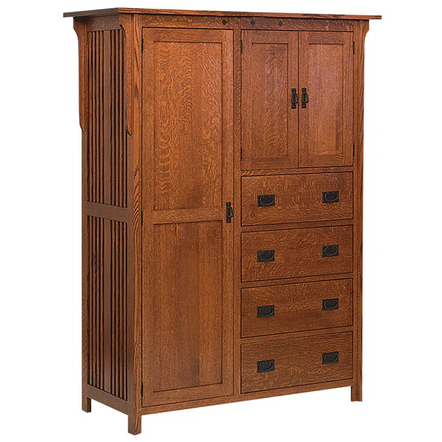 Royal Mission Chifferobe - Covered Bridge Furniture - Amish Furniture ...
